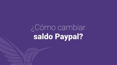 Cómo cambiar saldo PayPal YouTube