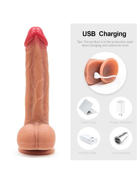 Vibrador Realista Vibrador 10 Vibratório Modos Para Mulheres
