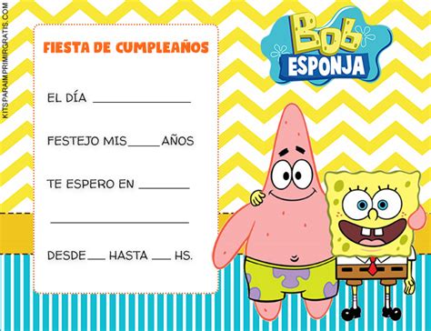 Actualizar 68 imagen tarjetas de cumpleaños de bob esponja Viaterra mx
