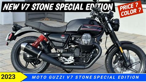 2023 Moto Guzzi V7 Special Edition Spec Price And Color YouTube