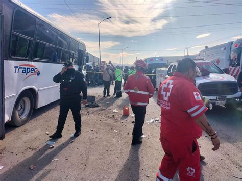 Autobús de maquila trató de ganarle el paso al tren fotos y video