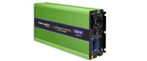 Qoltec Przetwornica napięcia samochodowa ładowanie baterii UPS 2000W