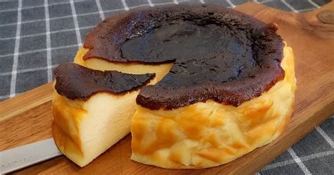 Resep Cara Gampang Membuat Basque Burnt Cheesecake Ngaduk Bahannya