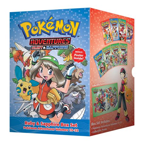 Pokémon Adventures Ruby Sapphire Box Set Book by Hidenori Kusaka