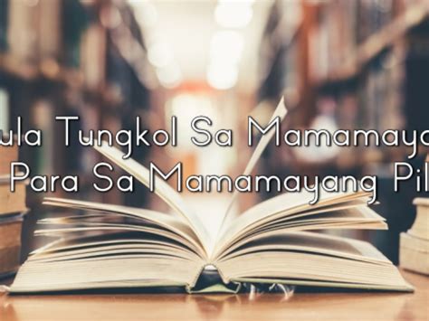 Tula Tungkol Sa Mabuting Asal Ng Pilipino
