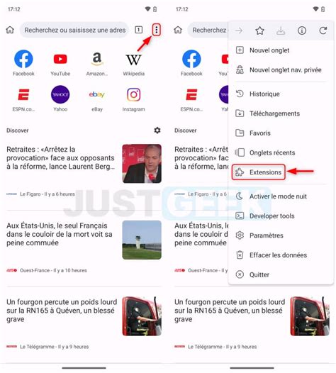 Comment Utiliser Des Extensions Google Chrome Sur Android