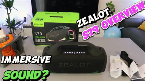 Zealot S Wireless Speaker Unboxing Review Audio Demonstration