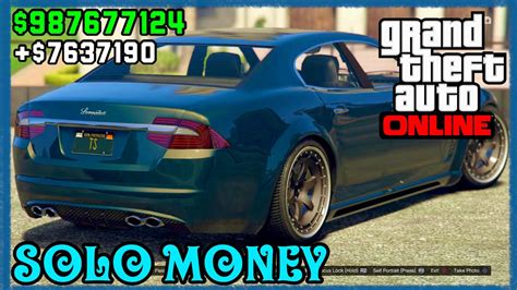 GTA 5 Online Best Ways To Make Money SOLO New GTA V Update YouTube
