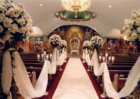 decoración de iglesias para bodas Buscar con Google Decoracion