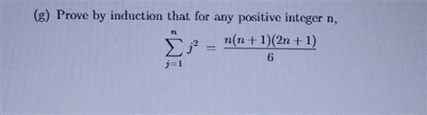 solved define p n to be the assertion that n n 1 2n 1 6