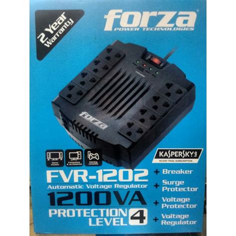 Estabilizador Forza Fvr Va W Tomas Negro Seguricomp