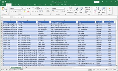 Export Azure Ad Group Members To Csv With Powershell O Info