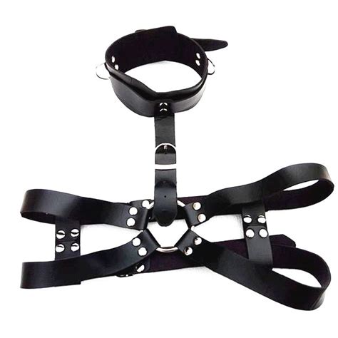 Bdsm Breast Bondage Gear Fetish Reggiseno Sexy Con Collare Da Schiavo Restrizioni Abbigliamento