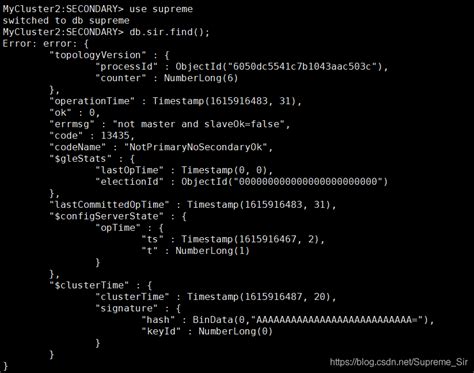 mongodb 分片复制集集群搭建 mongoservererror our set name did not match that csdn博客