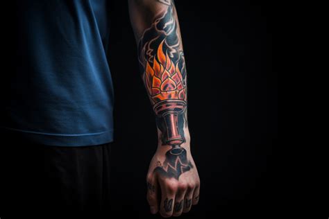Torch Tattoo Meaning And Symbolism Fully Explained TattooClue