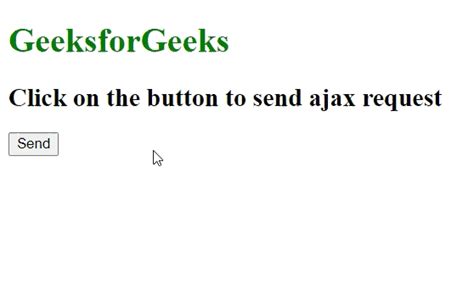 How To Get Server Response From An AJAX Request Using JQuery