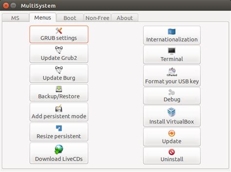 how to create a multiboot usb from ubuntu using multisystem unixmen