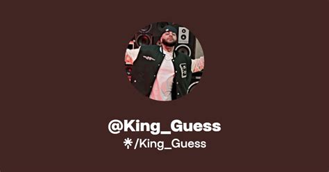 King Guess Listen On YouTube Spotify Apple Music Linktree