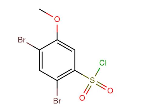Cas Dibromo Methoxybenzenesulfonyl Chloride Chemsrc