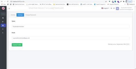 Github Ggafiled Vue Laravel Starter Vue Laravel Starter Project