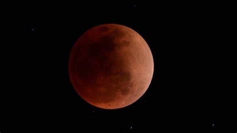 Gerhana Bulan Total Malam Ini BMKG Bisa Disaksikan Di NTT Mulai Pukul