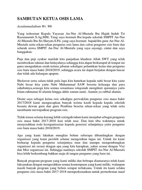 Kumpulan Contoh Kata Sambutan Acara Halal Bihalal Keluarga Tukaffe