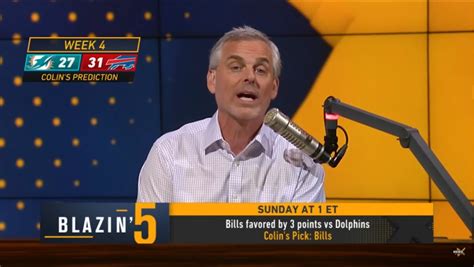 Blazing Colin Cowherd Week Nfl Picks On Fox Sports