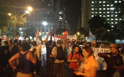 Veja Fotos Da Manifesta O Contra Aumento Da Passagem De Nibus No Rio