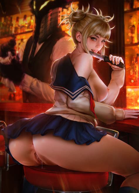 Rule 34 1girls Anus Areolae Ass Barstool Blonde Female Blonde Hair Breasts Demonlorddante