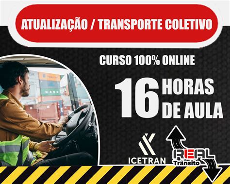 EAD ATUALIZAÇÃO CURSO PARA TRANSPORTE COLETIVO DE PASSAGEIROS