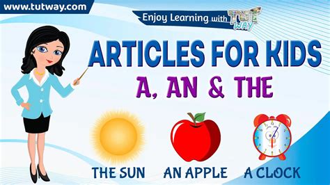 Articles A An The Articles In English Grammar Use Rules
