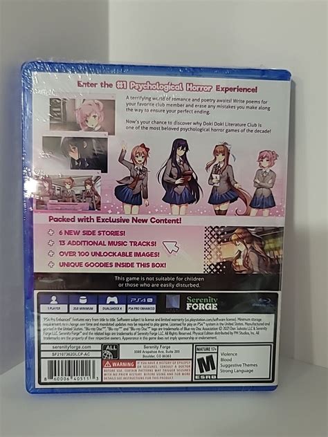 Doki Doki Literature Club Plus Premium Physical Edition Sony