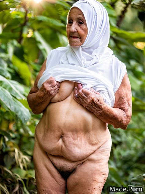 Tan Lines Woman Nude Ssbbw Hijab Hairy Close Up Created By AI AI Porn