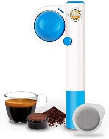 Handpresso Pump Pop Blue M Quina Espresso Port Til Y Manual Para