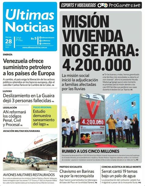 Peri Dico Ltimas Noticias Venezuela Peri Dicos De Venezuela