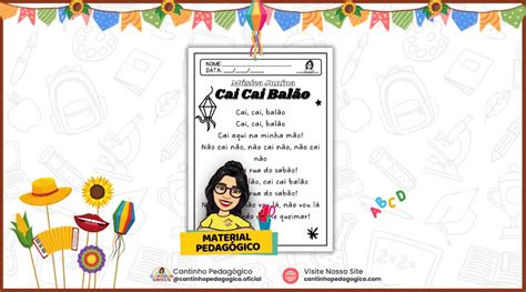 Música de Festa Junina Cai Cai Balão