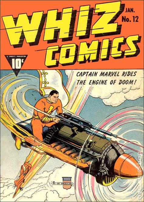 Whiz Comics Fawcett Comic Books