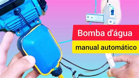 Como ligar uma bomba d água monofasica 127 volts em manual e automático