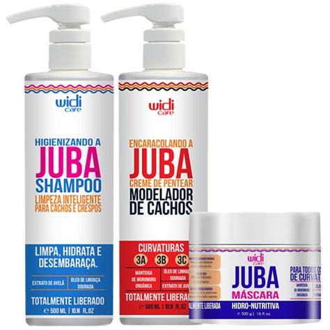 Kit Encaracolando A Juba Trio 3 Produtos Widi Care