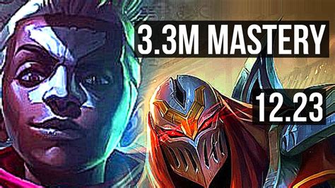 Ekko Vs Zed Mid M Mastery Games Kr Diamond