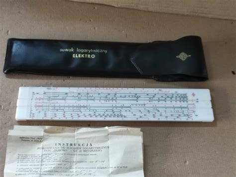 Inżynierski suwak logarytmiczny SKALA ELEKTRO PRL Borowa Góra OLX pl