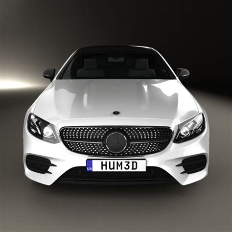 Mercedes Benz E Klasse C238 Coupé AMG Line 2016 3D Modell 149 3ds