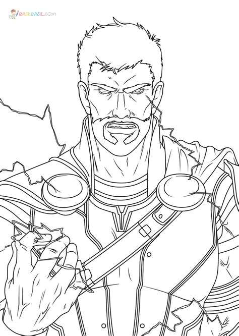 Thor Lego Para Colorear Atelier Yuwa Ciao Jp