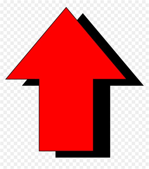 Logo With Red Arrow Pointing Up Png Red Arrow Up Png Transparent Png