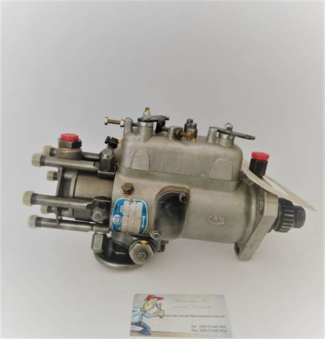Pompe à injection Diesel Perkins A6 354 4 Massey Ferguson MF1114 DPA