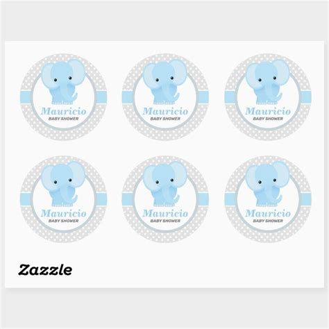 Crea desde cero tu Pegatina Zazzle es Baby shower Ducha de bebé