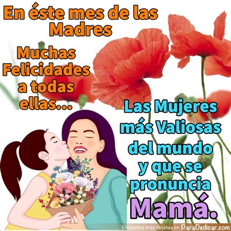 Frase para dedicar en Tarjetas Día de la Madre ParaDedicar