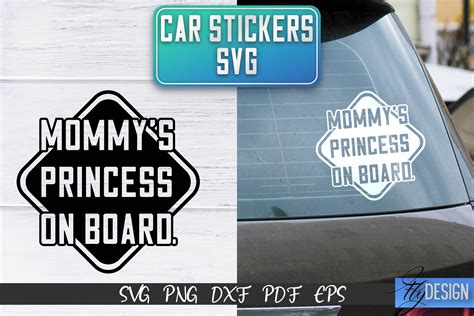 Car Stickers Svg Car Decals Svg Graphic By Flydesignsvg Creative