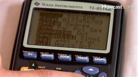 How To Graph In A Graphing Calculator