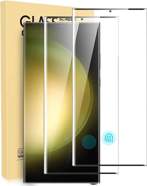 Runiin Verre Trempé pour Samsung Galaxy S23 Ultra Film Protection Lot